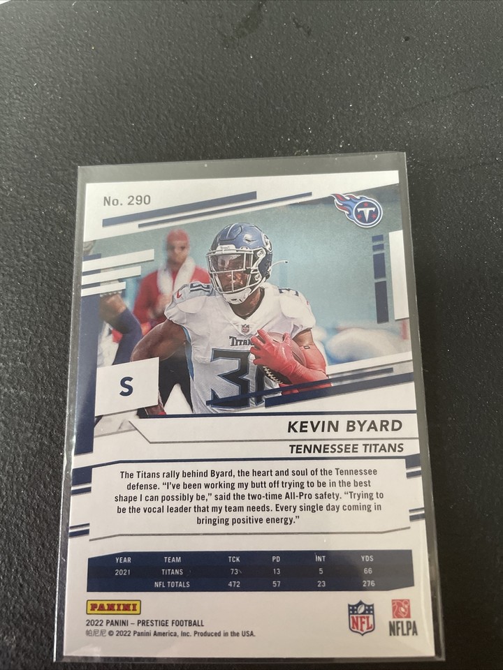 2022 Prestige #290 Kevin Byard *0055T | eBay