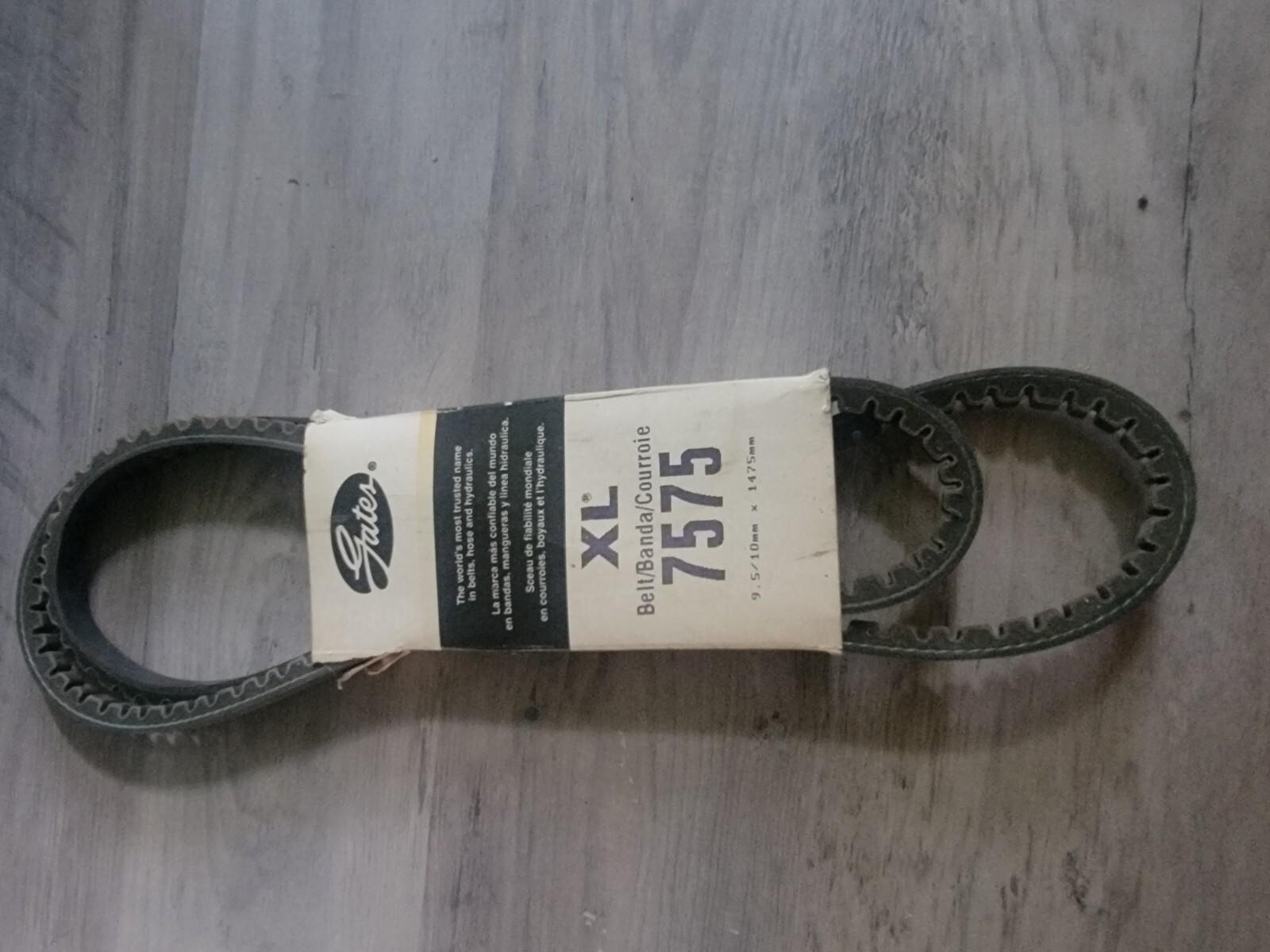 Accessory Drive Belt-High Capacity V-Belt(Standard) Gates 7575 | eBay