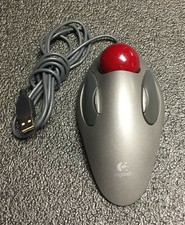 Logitech T-bc21 Marble Trackball USB Mouse for sale online | eBay
