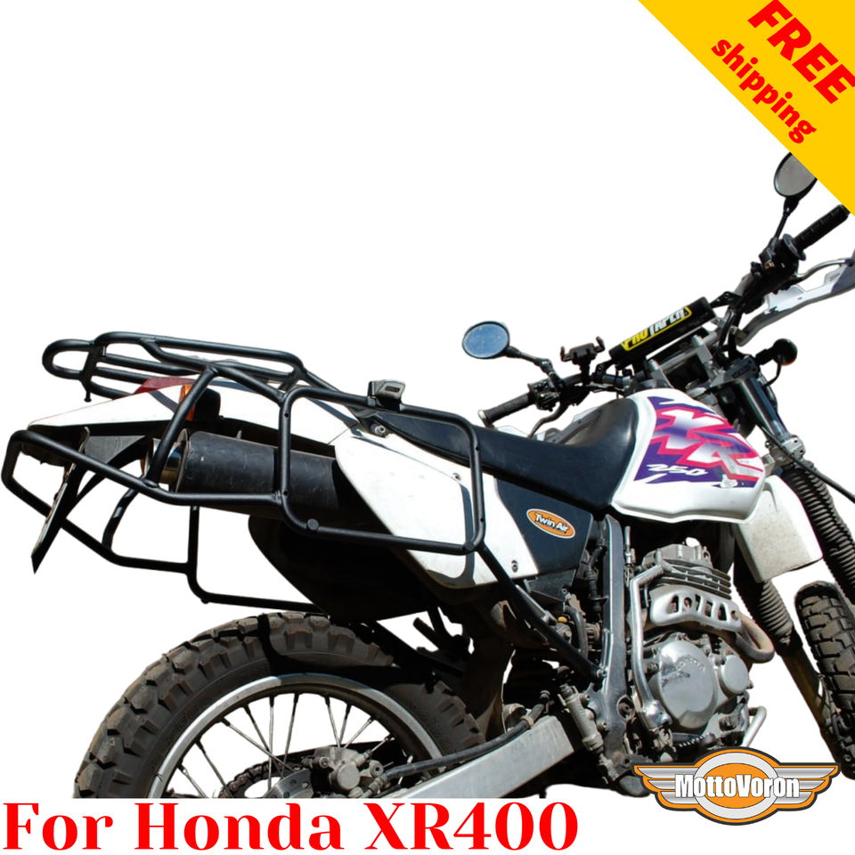For Honda XR 400 Luggage rack system XR400R side carrier Monokey XR 400 ...