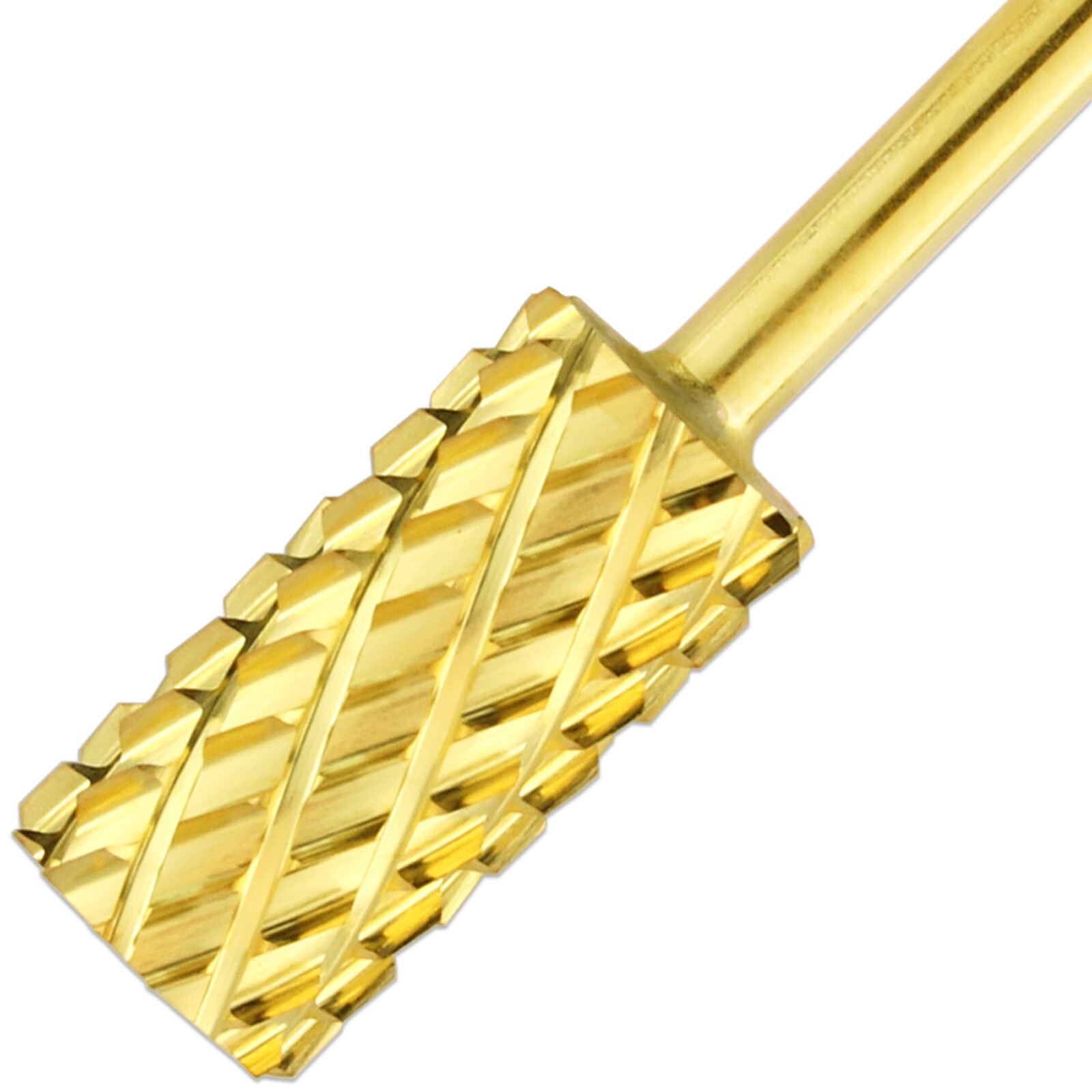 Professional Gold Large Barrel Nail Drill Bit 4X Coarse Grit | eBay