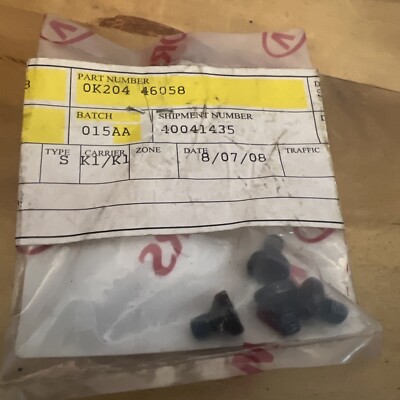 x4 Genuine Kia Screw 0K204 46058 | eBay