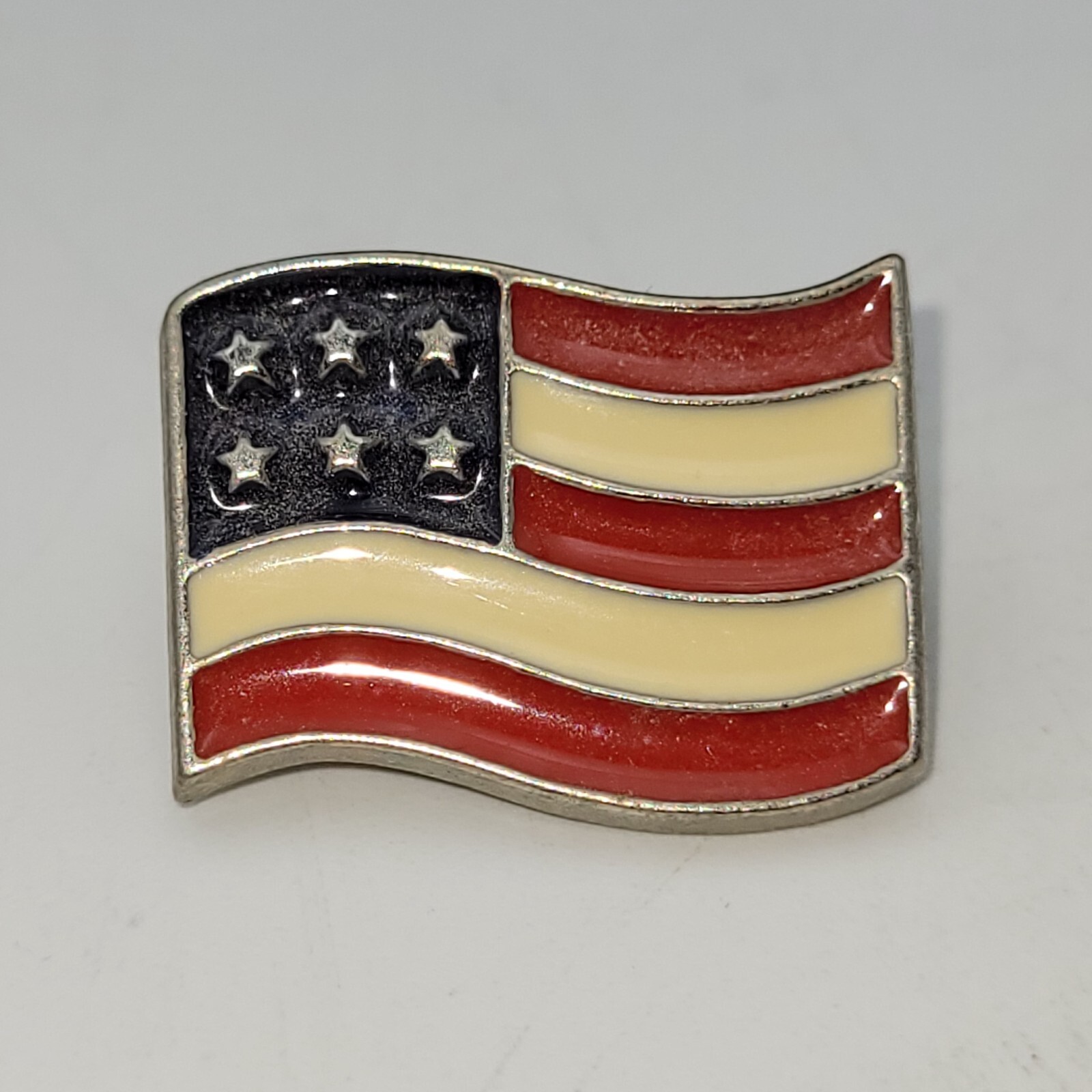 Pin United States Flag Red White Blue Holiday Patriot… - Gem