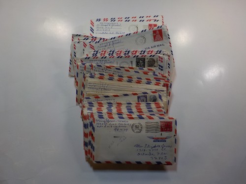 72 Vietnam War Letters Air Force APO Military Orlando Florida Mail Lot ...