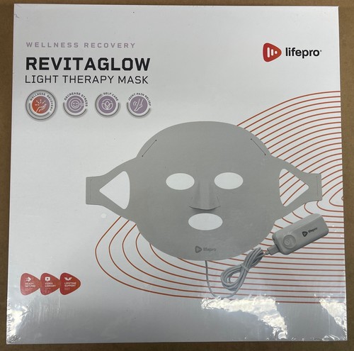 New in Box 1-pc LifePro Revitaglow Light Therapy Mask Wellness Recovery ...