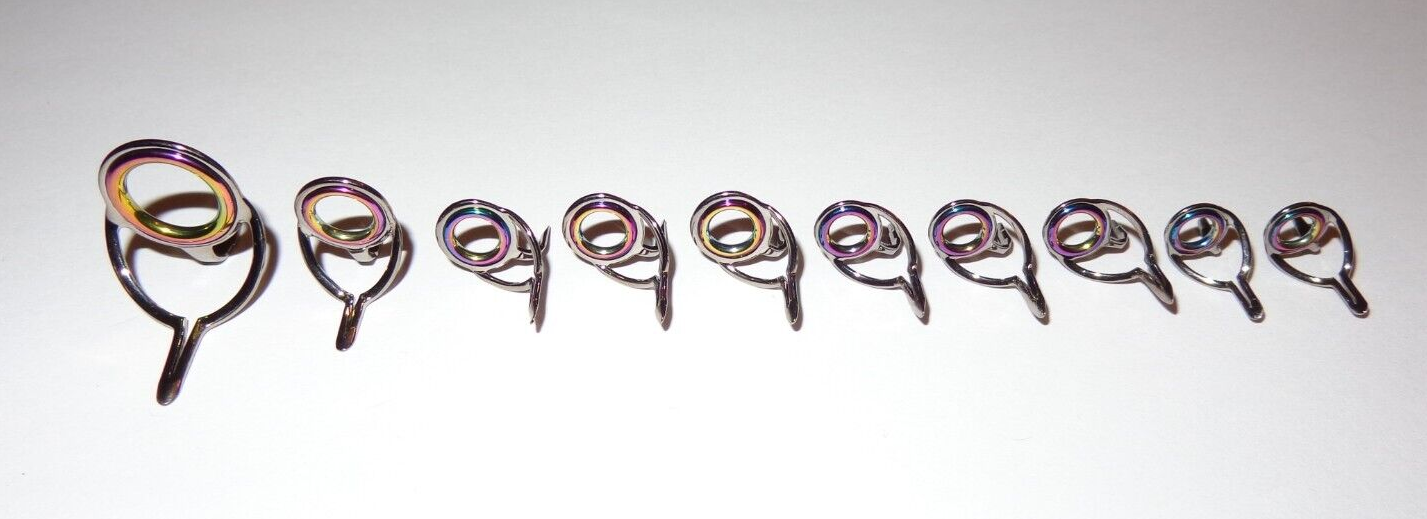 New Set 10 Batson Forecast LTCUDaG Rainbow Chameleon Insert Fishing Rod ...