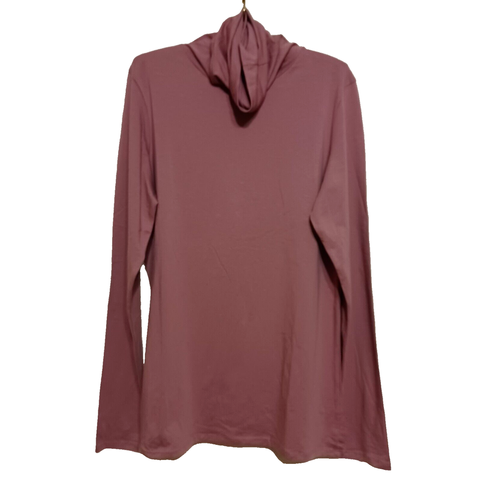 New Peruvian Connection Extreme Turtleneck Stretch Pima Cotton Mauve ...