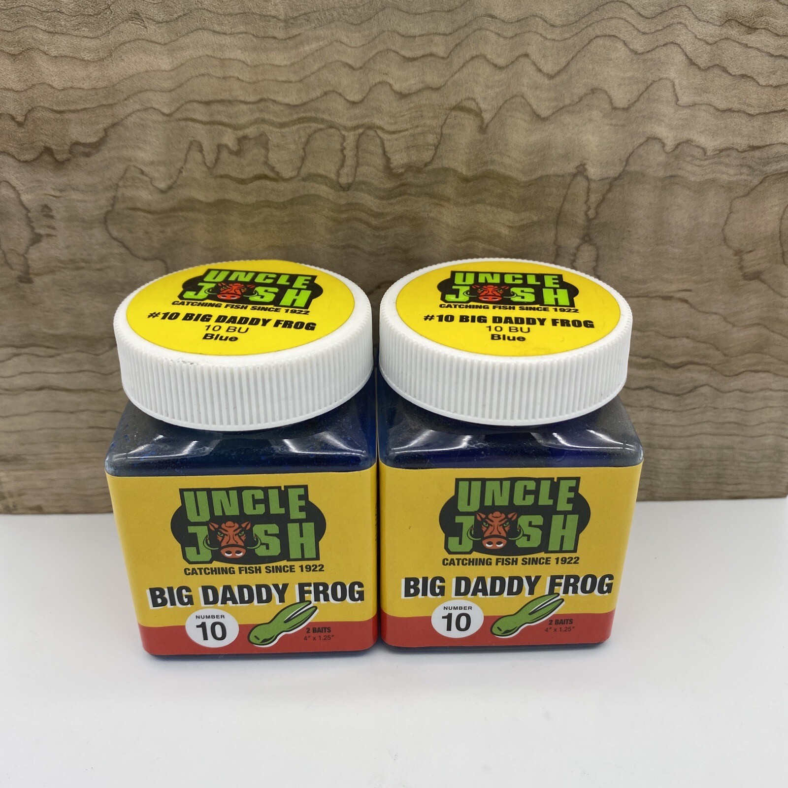 (2) Uncle Josh Pork Frog BIG DADDY FROG #10 BU Blue 4” - FAST SHIPPING ...