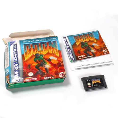 Doom Nintendo Game Boy Advance - Doom Boxed Complete Video Game Rare | eBay