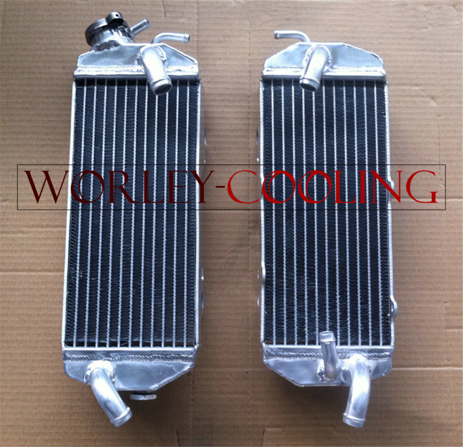 NSW-Aluminum Radiator for KTM 250 400 450 520 525 MXC EXC 2000 2001 ...
