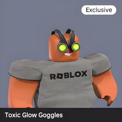 Roblox Glow Goggles & 800 Robux (Sent FAST in eBay Messages) | eBay