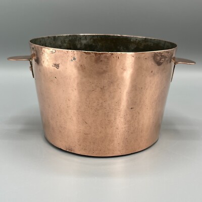 Antique Solid Copper Planter Indoor House Plant Pot Kitchen Pot Vintage ...