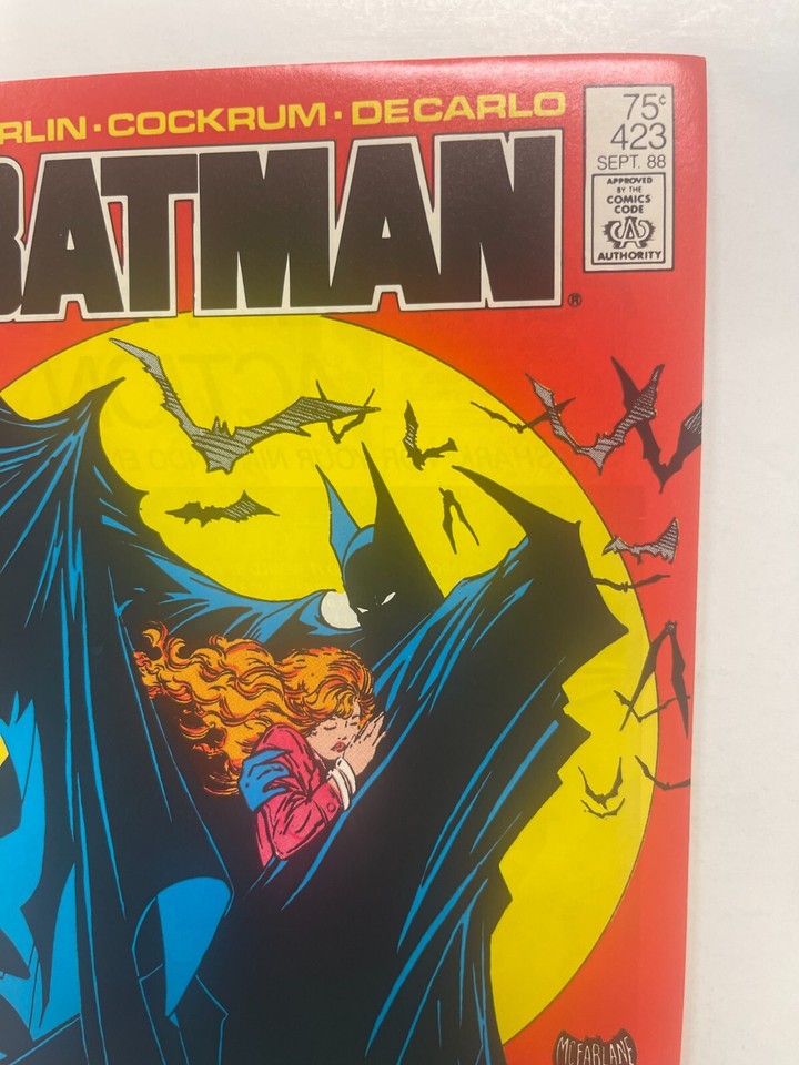 Batman # 423 NM 3rd Print DC Comic Book Joker Robin McFarlane Cover ART ...