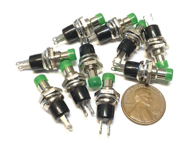Connectors, Switches & Wire - Mini Momentary Switch