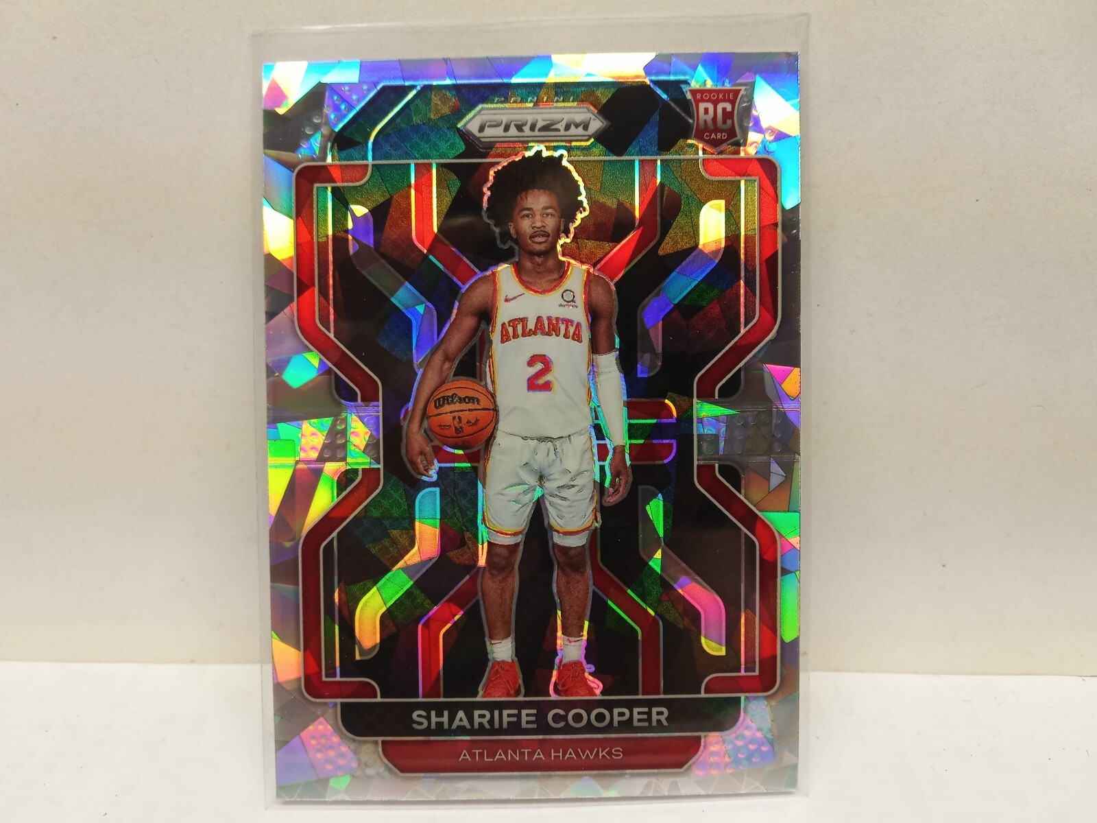 2021-22 Prizm Sharife Cooper #280 Silver Cracked Ice Rookie Card ...