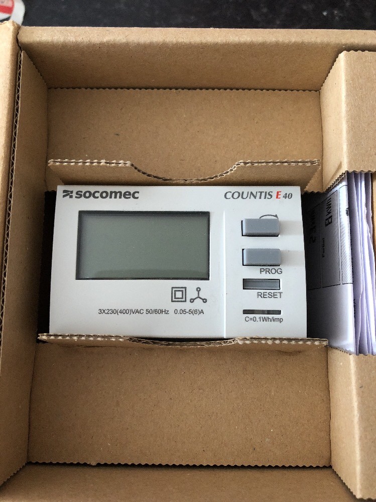 Compteur d'énergie monodépart COUNTIS E40 | eBay