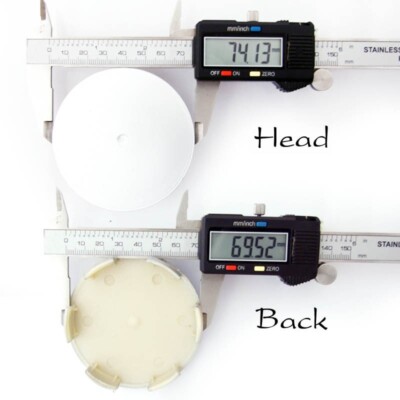 1SET/4PCS. A=70mm. B=74mm. Hub Caps Wheel center Caps cap | eBay