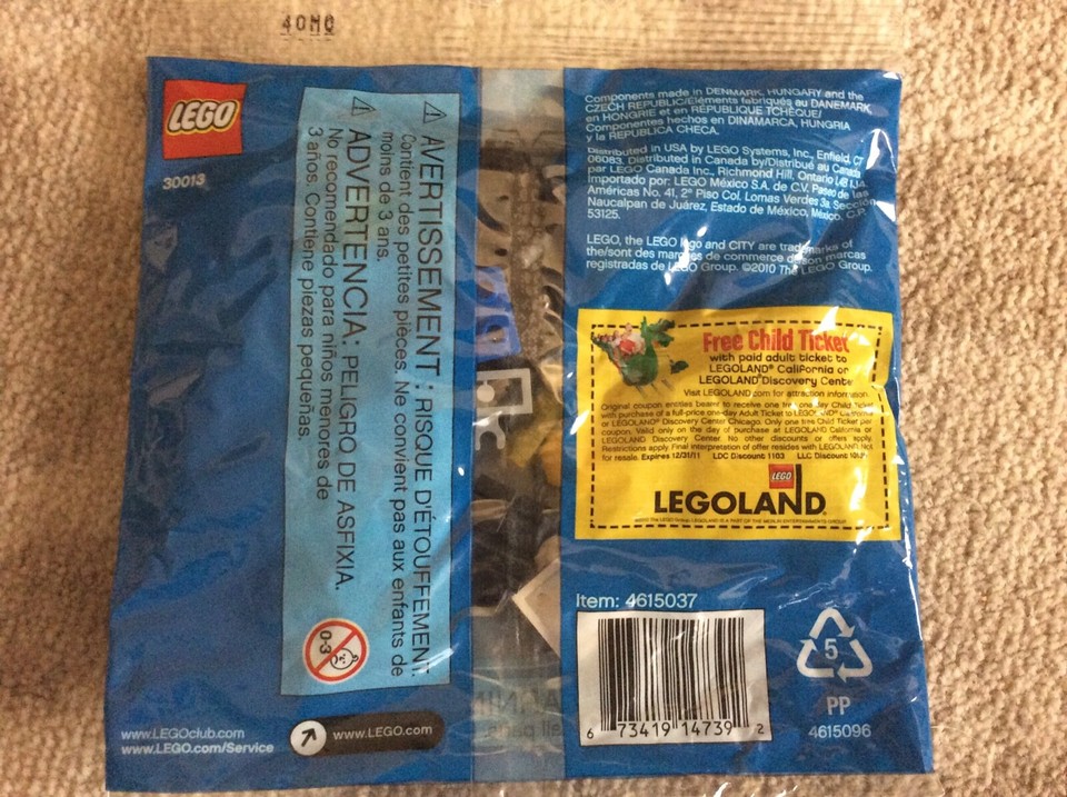 LEGO 30013 city police quad 4x4 | eBay