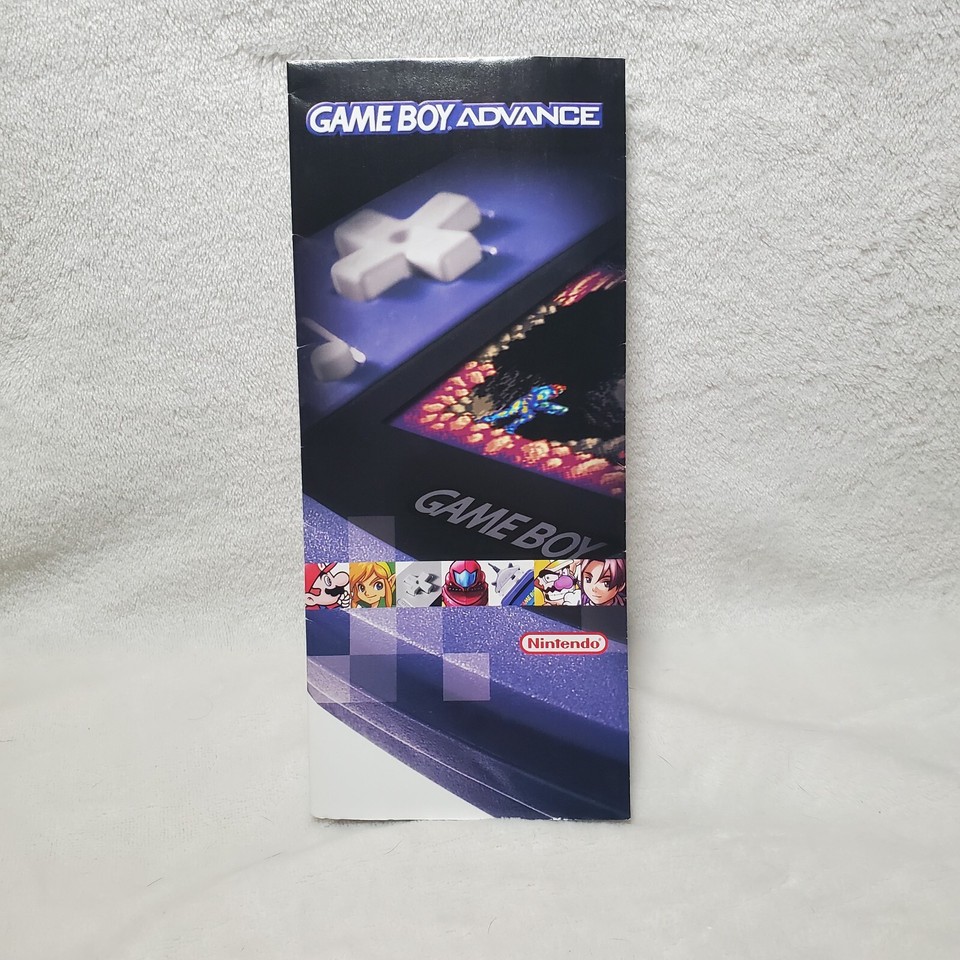 Nintendo Official Gameboy Advance To GameCube Link Cable Ad Brochure ...