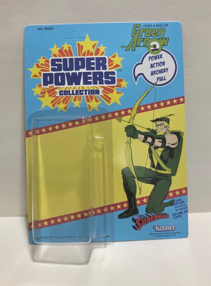 Super Powers Kenner custom cards, bubbles, blister Vintage Style | eBay