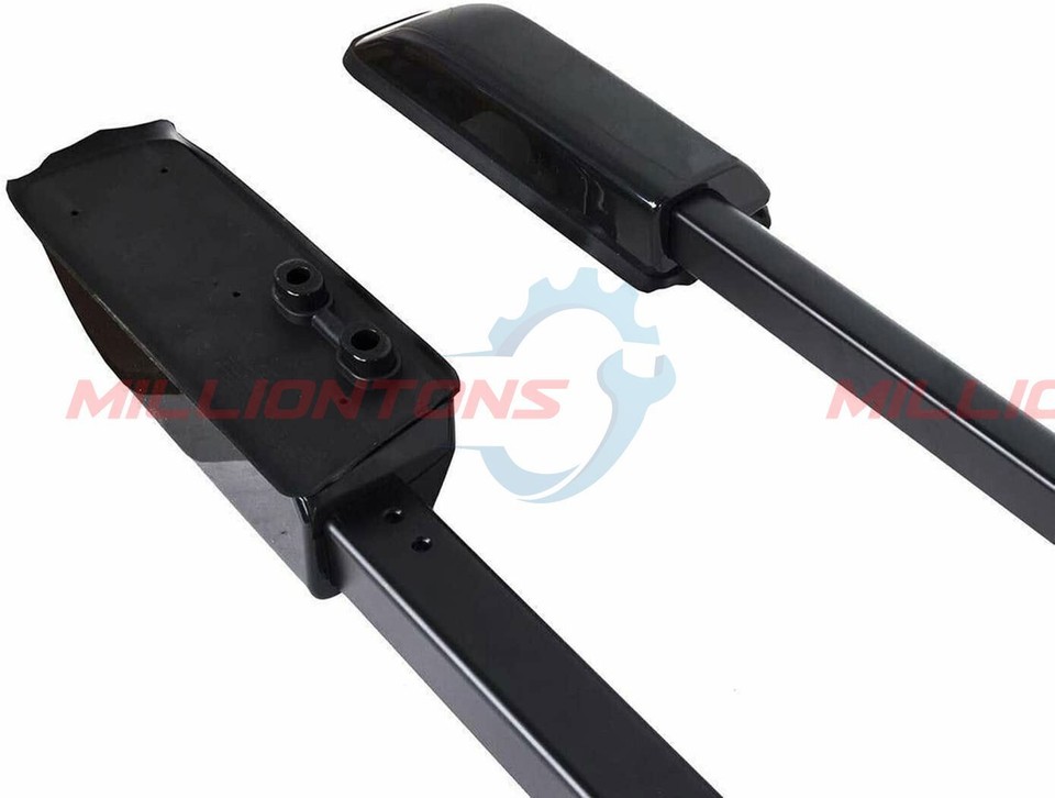 2015-2024 Toyota 4Runner Roof Rack Side Rails Black Aluminum ...