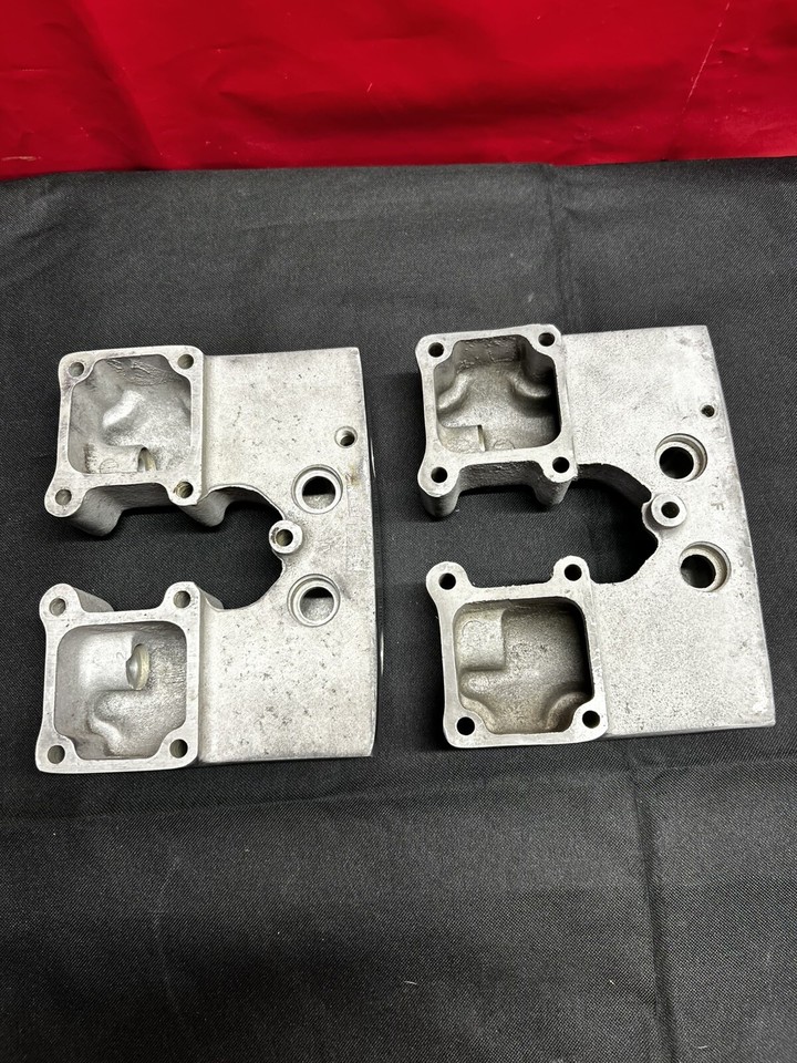 Harley Davidson Shovelhead "Polished" Rocker Boxes only '61E' | eBay