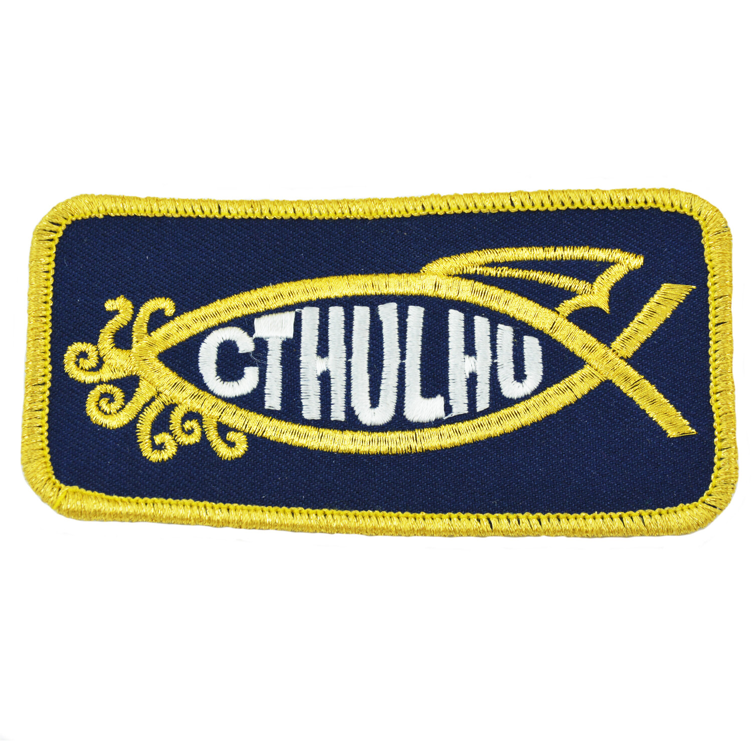 Cthulhu Fish Embroidered Patch - [4'' Wide] | eBay