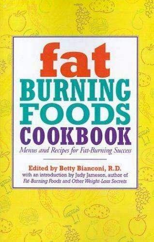 FAT BURNING FOODS COOKBOOK, BIANCONI, MENUS & RECIPES, NEW BOOK ON SALE ...