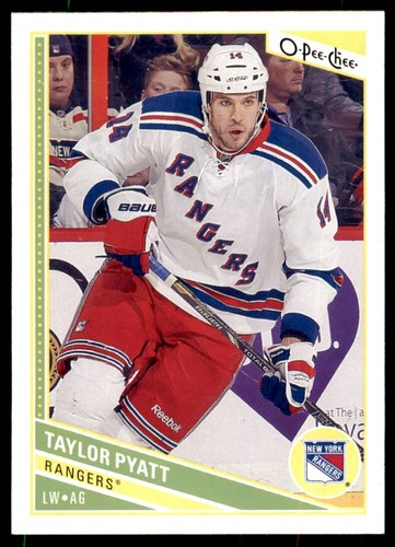 2013-14 O-Pee-Chee Taylor Pyatt New York Rangers #138 | eBay