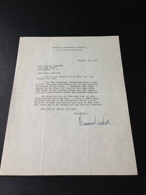 Messmore Kendall Hand Signed Autograph Letter from Publisher | eBay