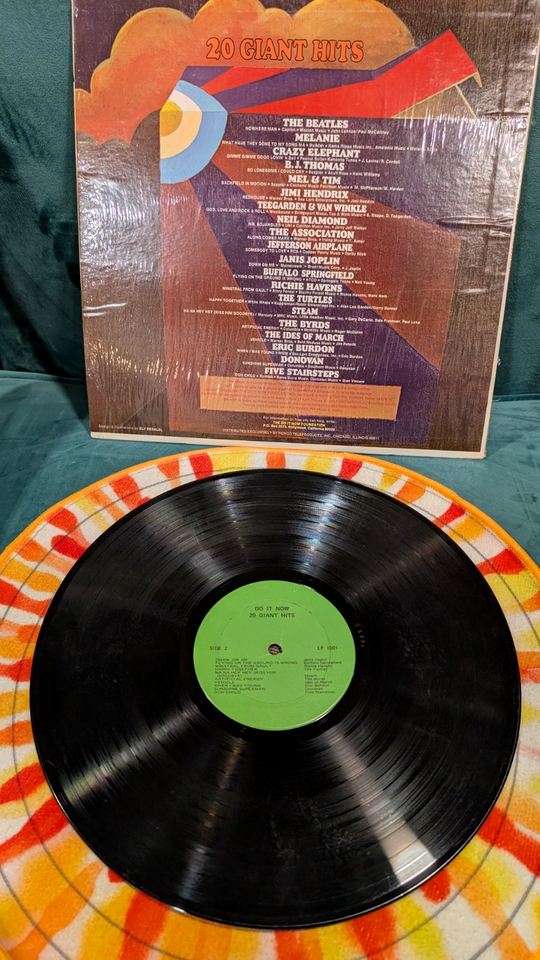 Do It Now 20 Giant Hits - Various - Ronco LP-1001 Vinyl Record in ...
