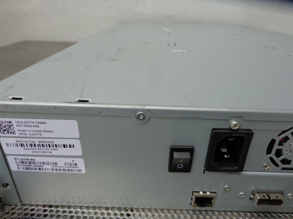 DELL PowerVault 124T Tape Autoloader E7-L2VAE-BG LTO4 SAS IBM 0JDTTK ...