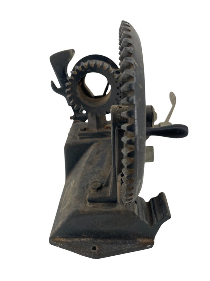 Vtg Antique Hand Cranked Star Co Window Shade Machine Model H Blinds ...