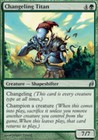 1 x Changeling Titan - Lorwyn - Moderate Play - MTG | eBay