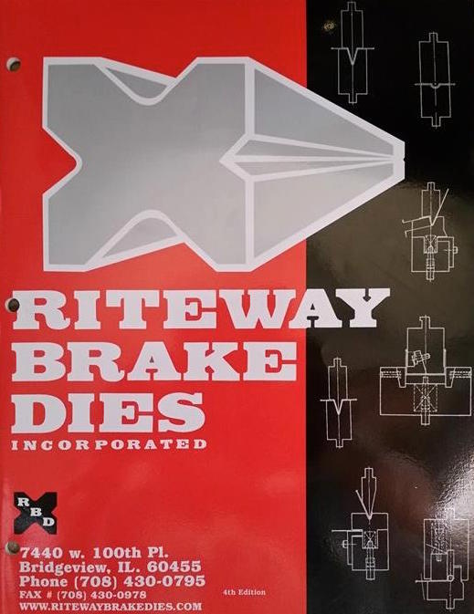 RITEWAY PRESS BRAKE DIE 30 DEGREE FORMING PUNCH #43 24 INCH | eBay