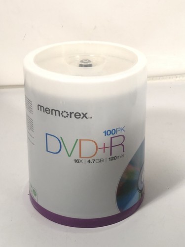 Memorex Printable DVD-R 100, 16x, 120 minute, 100 pack 4.7GB Spindle | eBay