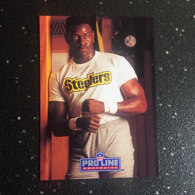 Tim Worley 1991 Pro Line Portraits #184 NFL Pittsburgh Steelers Running ...