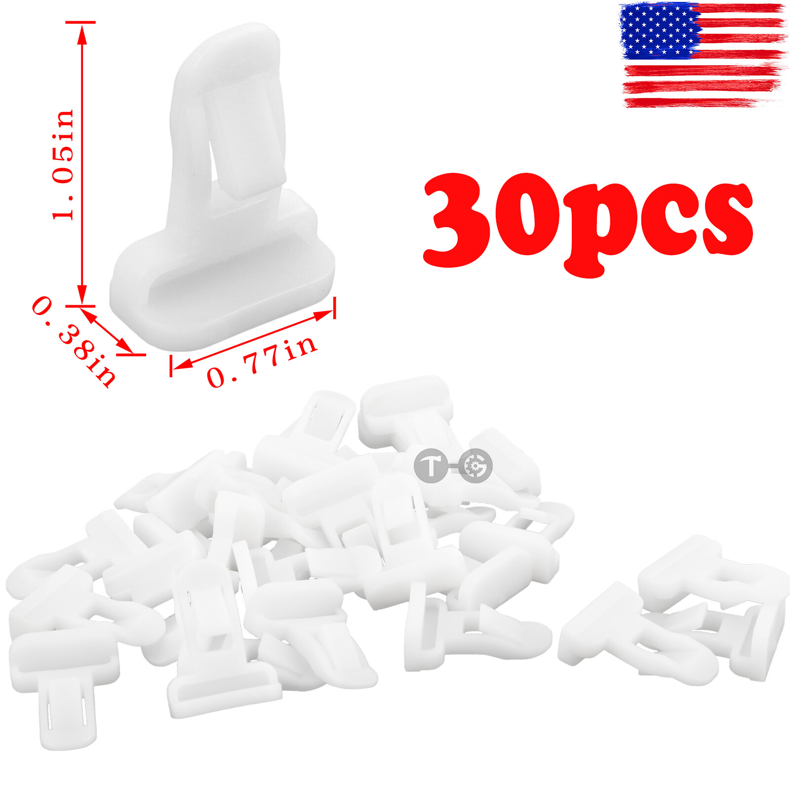 Pack of 30 Front Rear Spoiler Clips 75392-35220 for Toyota Camry 2012 ...