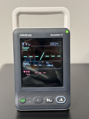 Mindray Accutorr 3 Vital Signs Monitor w/ Masimo Spo2 & NIBP - Same Day ...