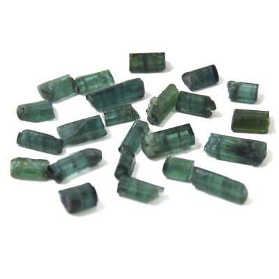 37 Ct Natural Greenish Blue Color Indicolite Tourmaline Raw Rough 23 ...
