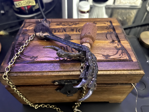 Gemini Artifacts The Raven Pendulum Bizarre Spirit Magic Magick | eBay