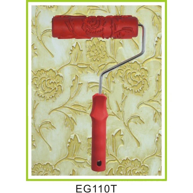 Pattern Embossed Decorative Paint Roller Texture Painting Tools for ...