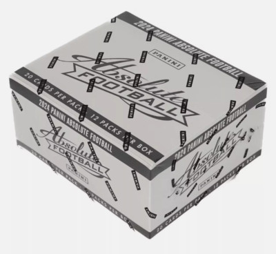 2024 Panini Absolute Football FAT PACK CELLO Box SEALED 12 Cello Packs ...