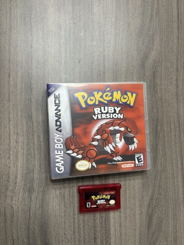 Pokémon: Ruby Version w/ Case GBA(Nintendo Game Boy Advance) TESTED ...
