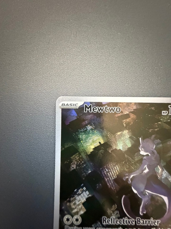 Mewtwo Pokemon 151 UPC Promo Black Star Full Art Holo English Svp 052 ...