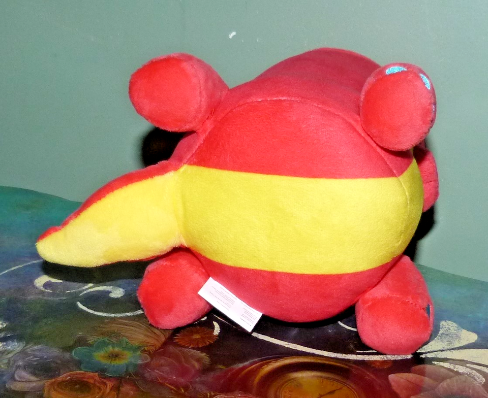 LankyBox Sticky n Canny Plush Stuffed Toy 9" Red Yellow Blue | eBay