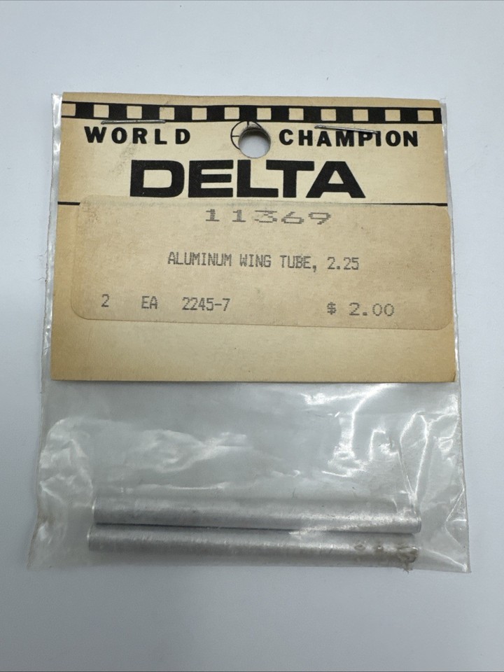 Vintage Delta RC Aluminum Wing Tube 2245-7 11369 | eBay