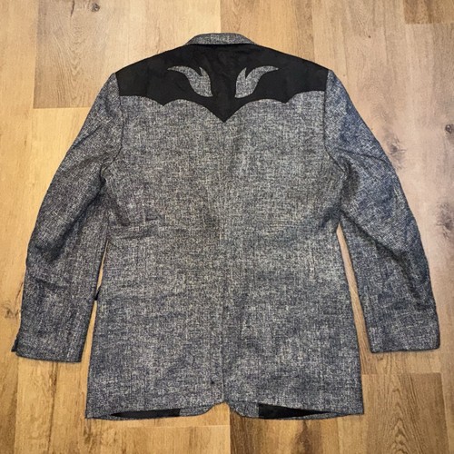 Circle S Jacket Blazer Western Suit Sport Coat Rockabilly Cowboy Vtg ...