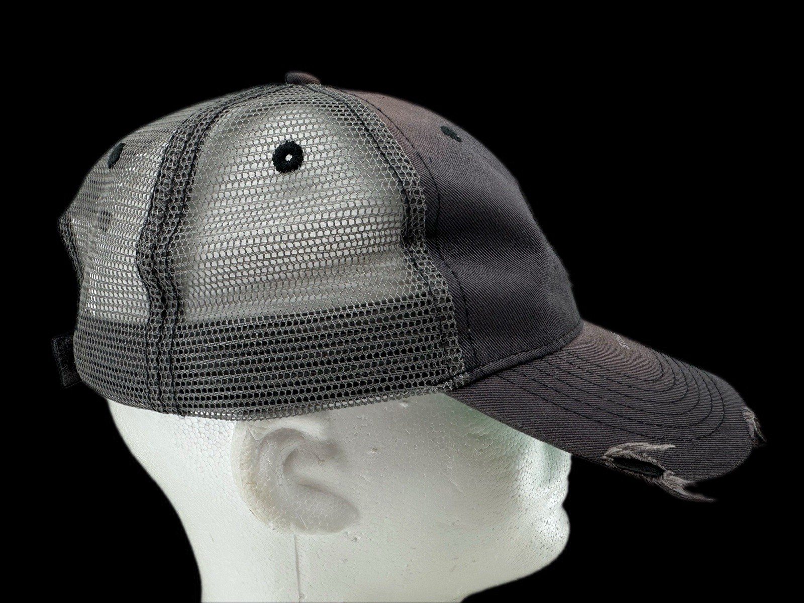Stine Has Yield Trucker Hat Distressed Mesh Back Cap Seed Corn Farmer ...
