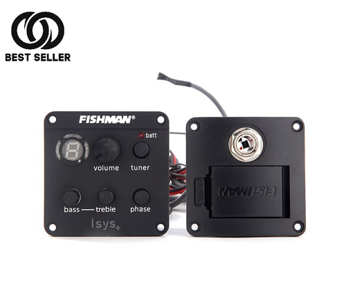 ISYS+ For Acoustic Guitar ACC-ISY-VBX Piezo Preamp Mic EQ Pickups Tune ...